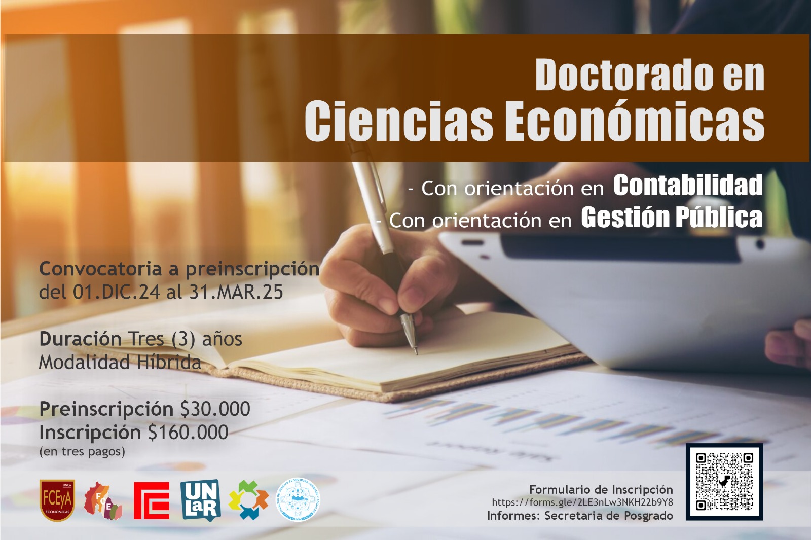 Evento externo – Doctorado en Ciencias Económicas – Primera Cohorte 2024 » CPCE Catamarca